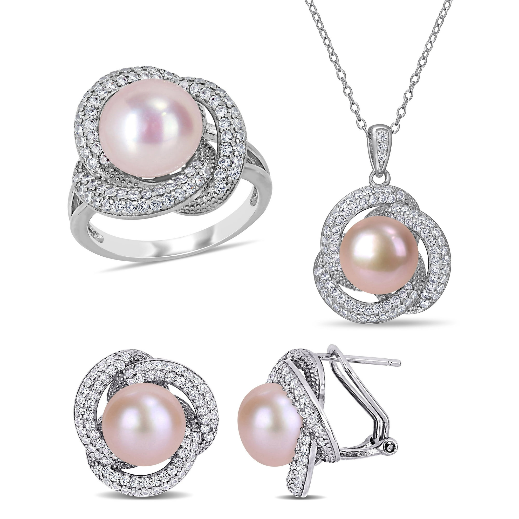 Click here for Miabella Womens 3-3/4 Carat T. G.W. Cubic Zirconia... prices