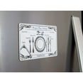 Fridge Door Chef Internal Cooking Temperature Magnet - Plus Bonus ...