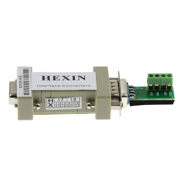 RS232 to RS485 Controller Adapter Data Interface Communication Serial ...