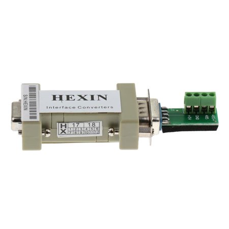 RS232 to RS485 Controller Adapter Data Interface Communication Serial ...