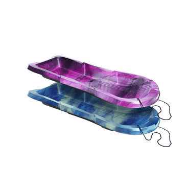 Beavertail 401070 Medium Bird / Duck Hunting Marsh Brown Sports Sled ...