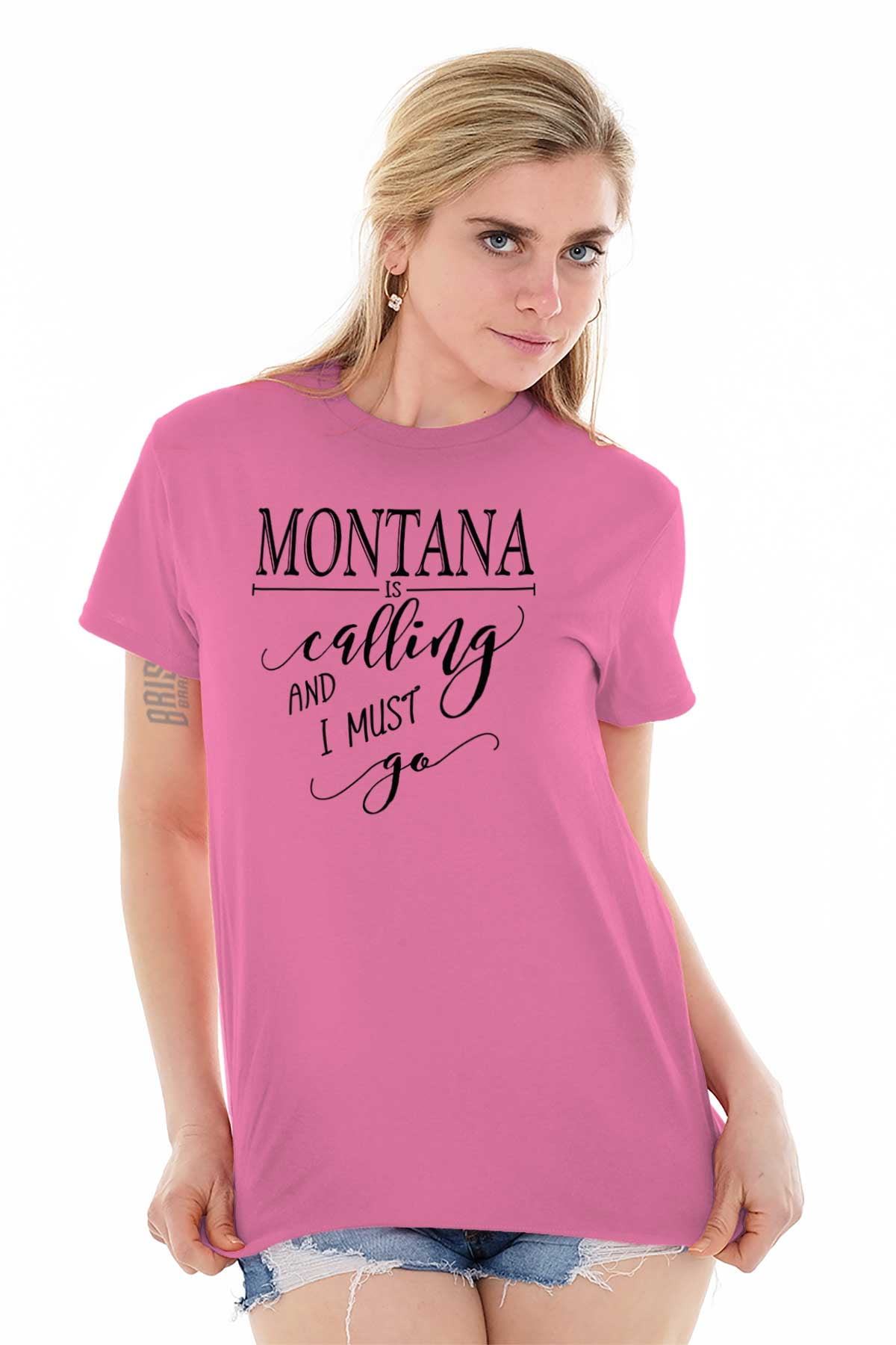 Brisco Brands Americana Short Sleeve T Shirt Tees Tshirts Montana Is