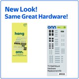 onn TV Wall Mount Replacement Hardware Kit, 69 pieces - Walmart.com