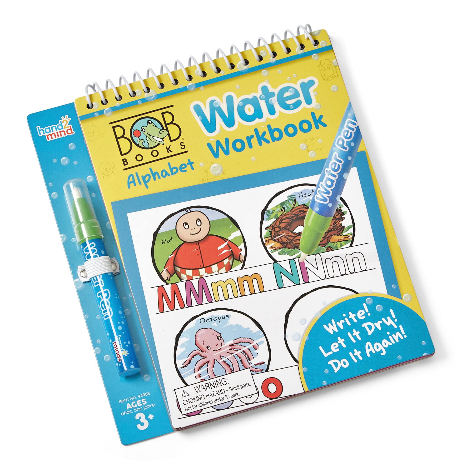 Libro de ejercicios sobre el agua hand2mind Bob Books Alphabet Skills ...