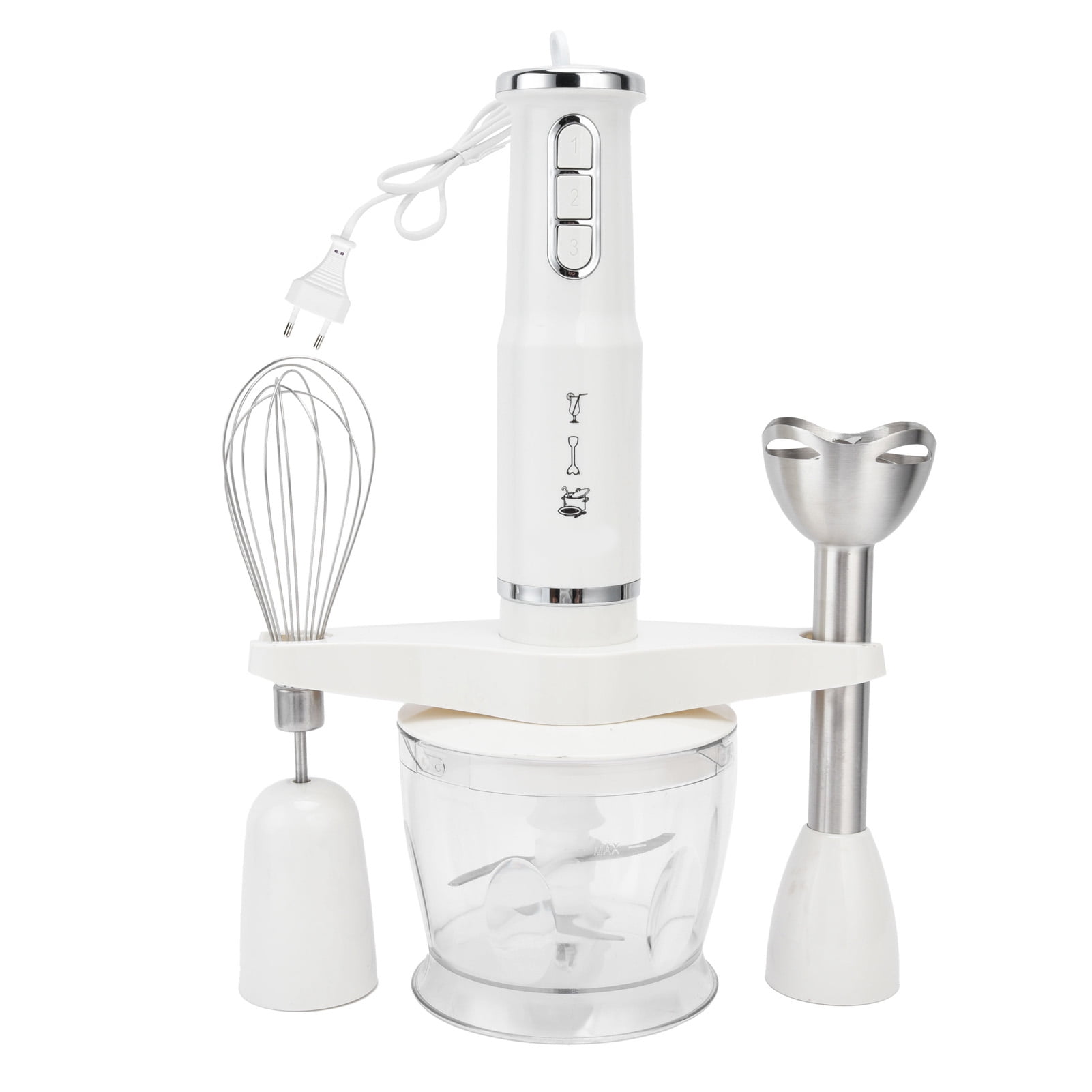 Multifunction Hand Blender Mixer 600W Electric Stirrer Food Processor ...