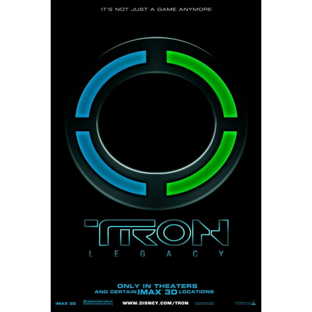 Tron Legacy Movie Poster 11inx17in Wall Art in Mail/storage/gift tube ...