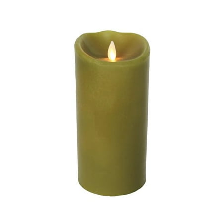 Bethlehem Lighting GKI Luminara Wax Candle, 3.5 by 7-Inch, Sage ...