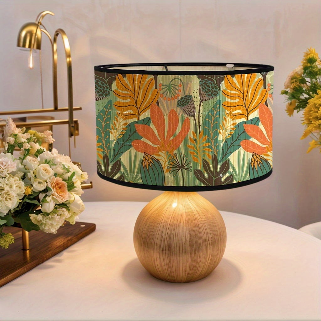 Click here for Unbranded Elegant Bamboo Print Table Lamp Shade -... prices