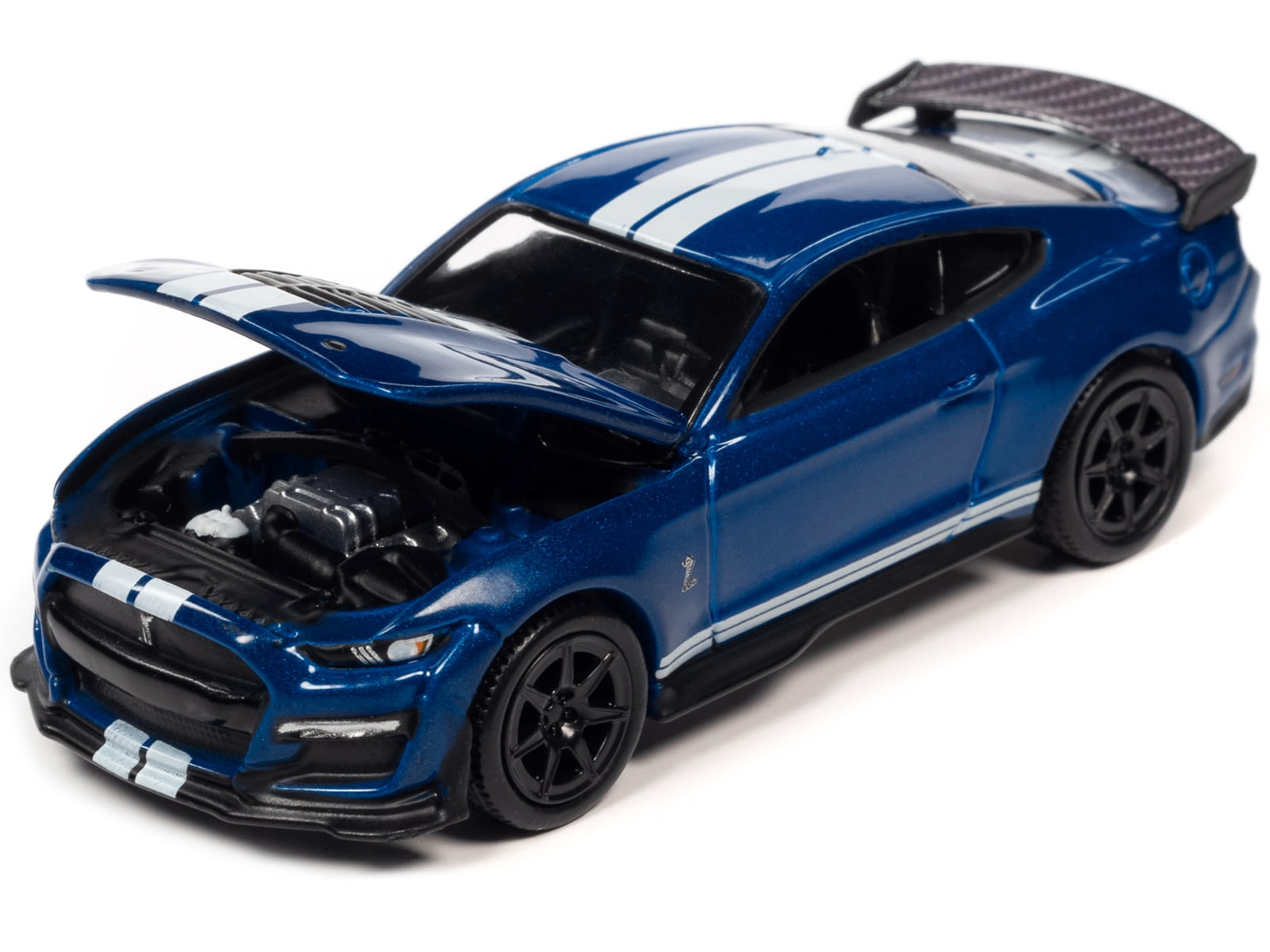 Diecast 2021 Shelby GT500 Carbon Fiber Track Pack Velocity Blue with ...