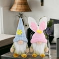 2pcs Spring Easters Bunnies Gnomes Figurines Handmade Swedish Tomtes ...