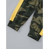 5T Kids Boy Clothes Little Boy Outfits Hooded Long Sleeve Letter Print ...