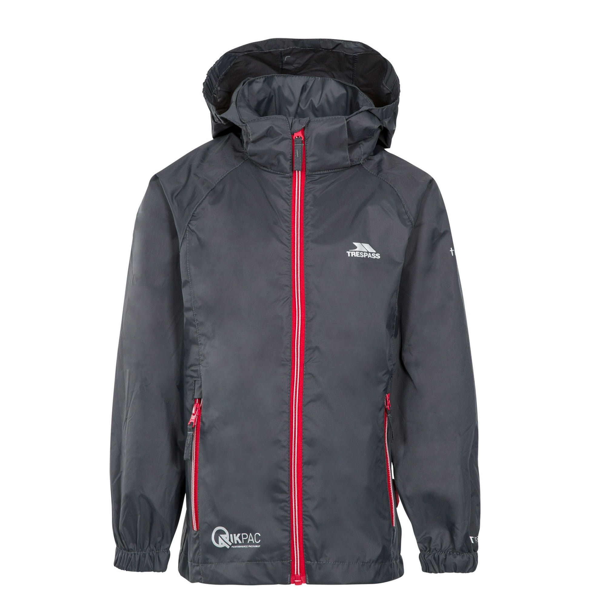 Click here for Trespass Kids Waterproof Jacket Qikpac X - Wind Re... prices