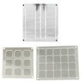Acrylic Shell Storage Box with 18, 9, or 20 Grids, Transparent Display ...