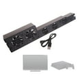for PS4 Pro Temperature Control Cooling Fan Game Console USB External ...