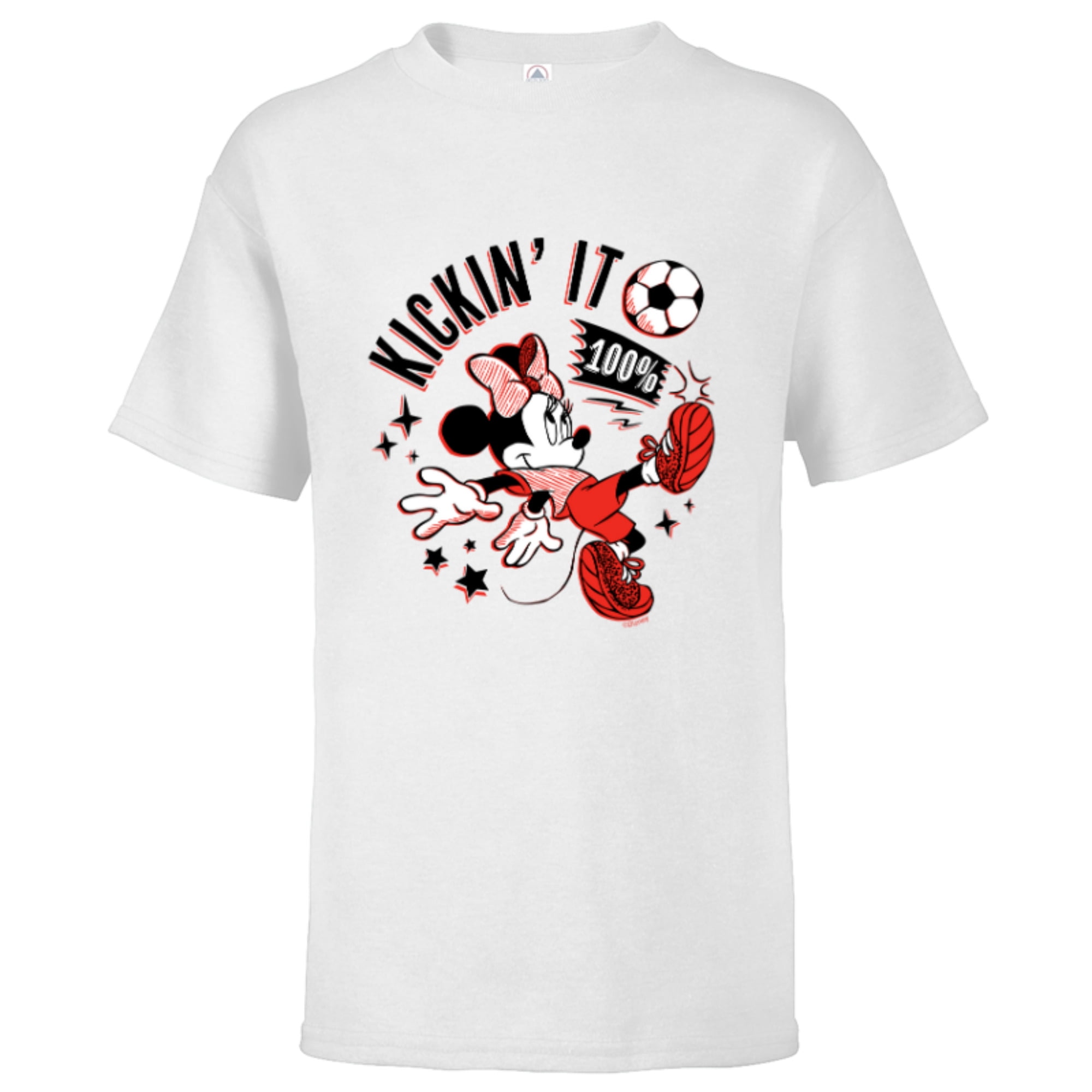 Disney Minnie Mouse Sports Soccer Kickin’ It 100% Football - Short ...