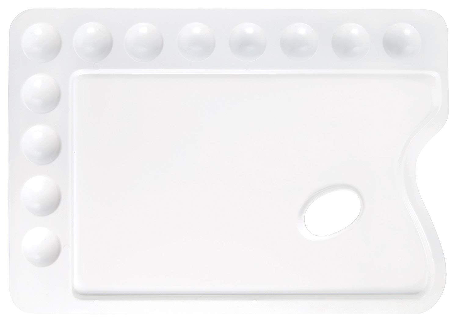 Heritage Arts Rectangular Plastic Palette 13 3/4 x 9 3/4 - Walmart.com