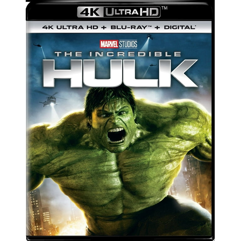The Incredible Hulk Blu Ray Cover
