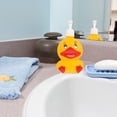 BESTYASH Yellow Cartoon Duck Travel Pump Bottle Made of Durable Vinyl ...
