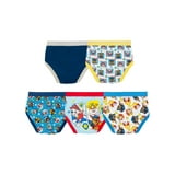 Paw Patrol Boys Cotton Brief Character Underwear, 5-Pack, Size 4-8 ...