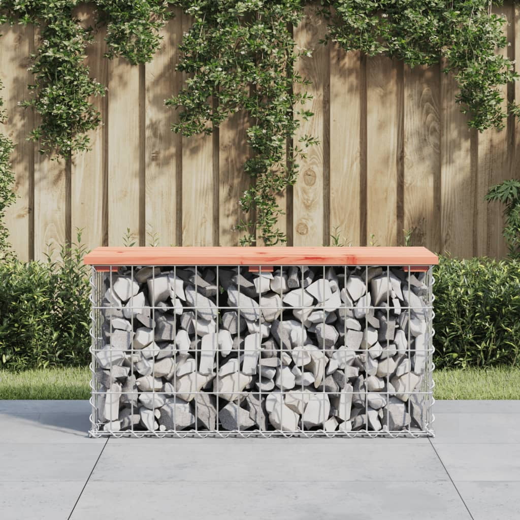Click here for Vidaxl Garden Bench Gabion Design 83x31.5x42 Cm So... prices