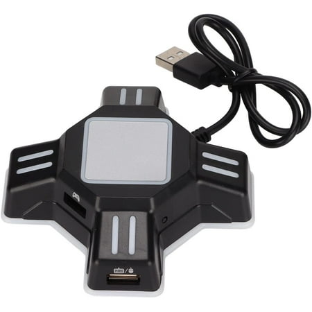 AVEKI Keyboard and Mouse Converter, Plug and Play ABS Keyboard and Mouse Adapter for Game ...