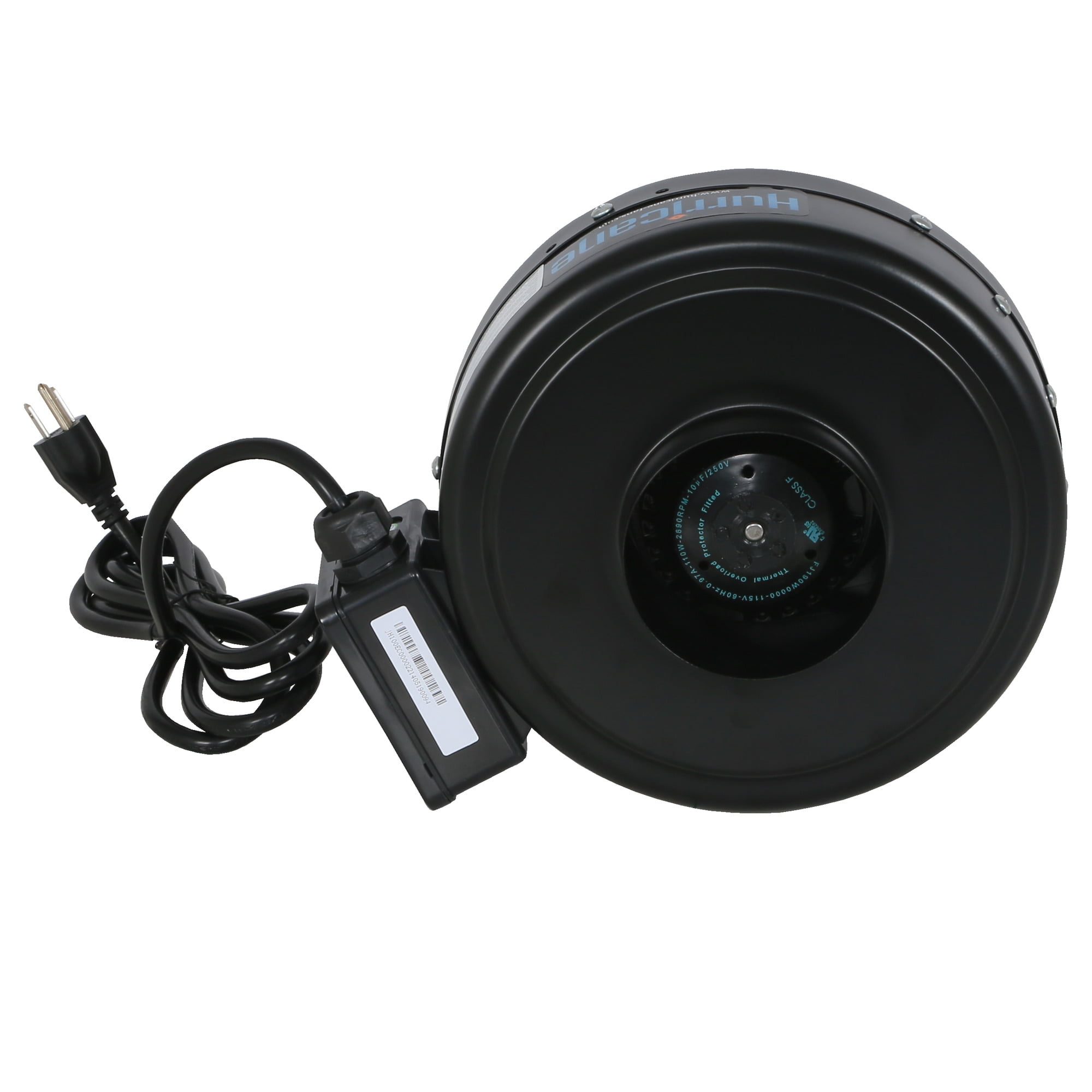 Hurricane Commercial-Grade Inline Fan 4“, 171 CFM - ETL Listed ...