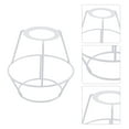 Lampshade Frame E27 Base Diy Ring Lamp Shade Wire Lamp Cover ...