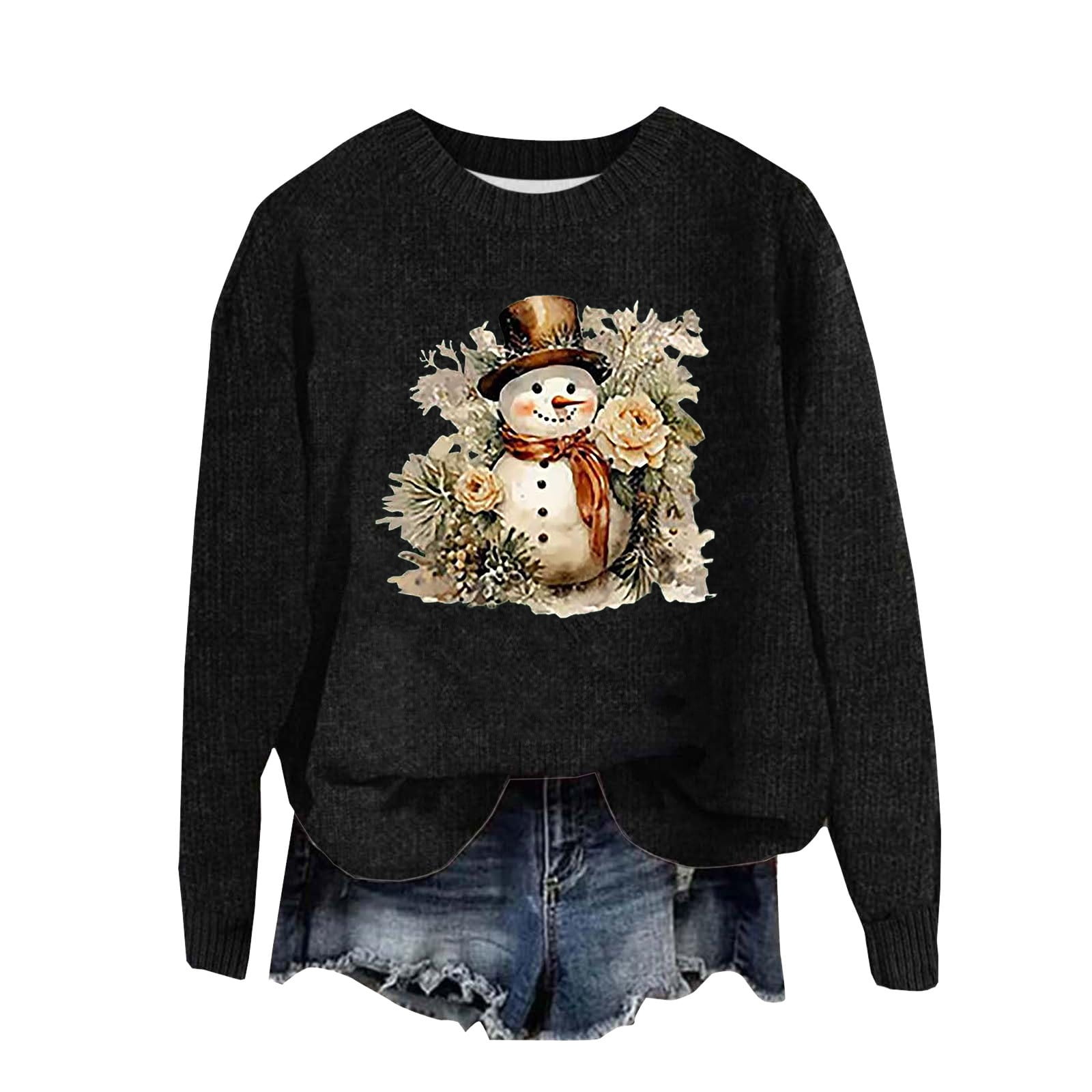 Click here for Zhanying Christmas Sweater Long Sleeve Christmas E... prices