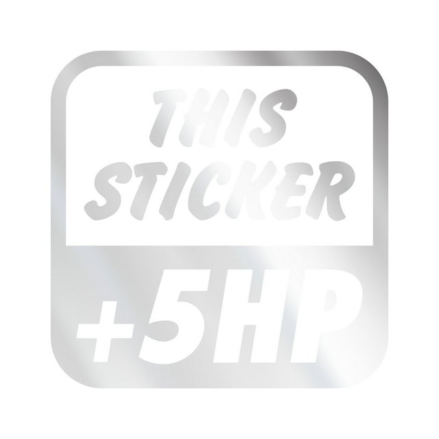 This Sticker +5 HP Sticker Decal Die Cut - Self Adhesive Vinyl ...