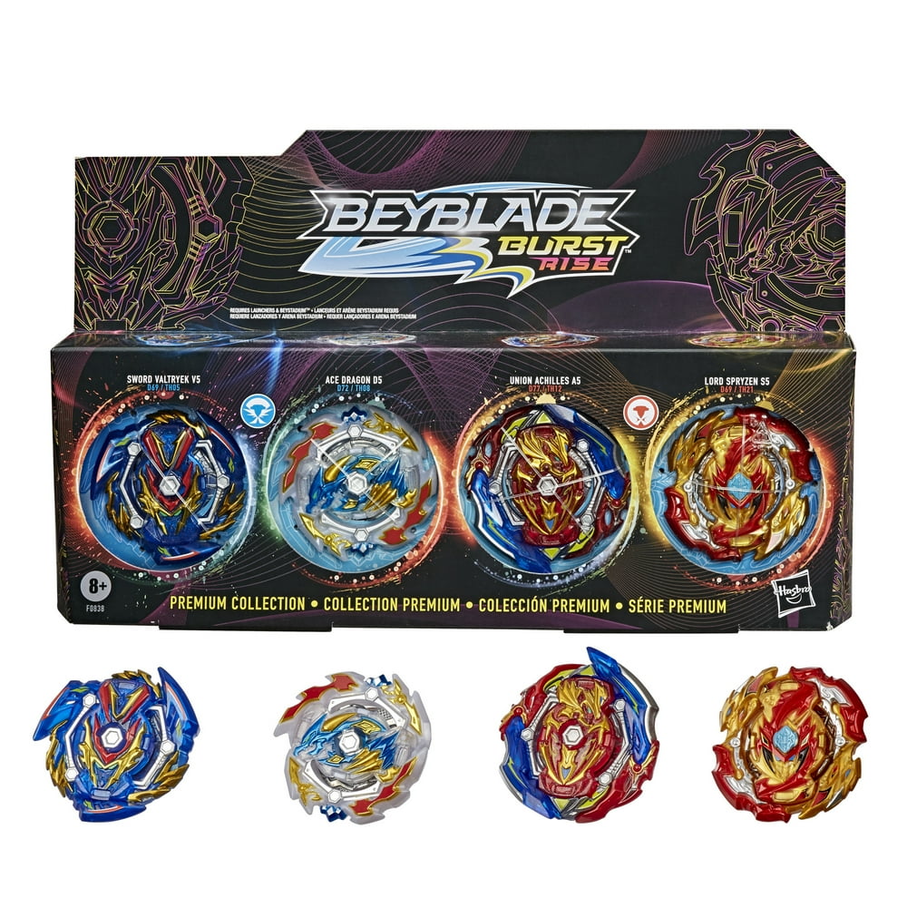 Beyblade Burst Rise Hypersphere Premium Collection Game - Walmart.com ...
