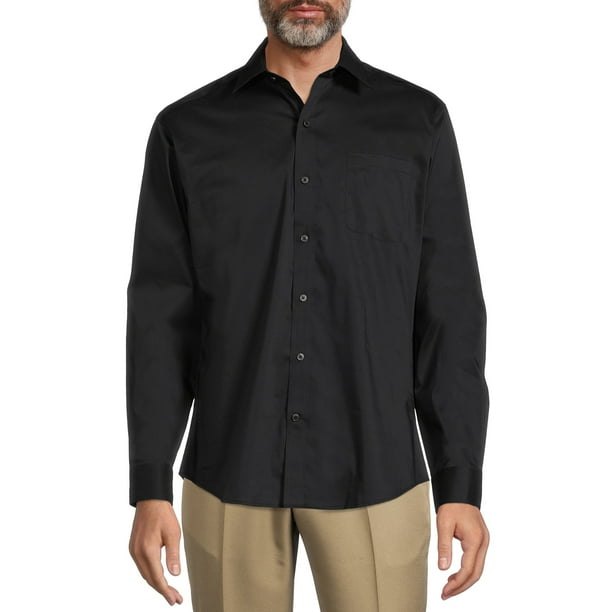 George Men's Classic Dress Shirt - Walmart.com