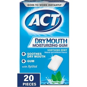 Smart Mouth Dry Mouth Mints with Zinc, Xylitol, Mellow Mint - Freshener ...