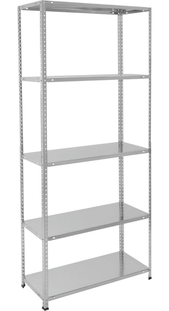 Anaquel Metalico Industrial Rack and Pack 5 Niveles Gris | Bodega ...