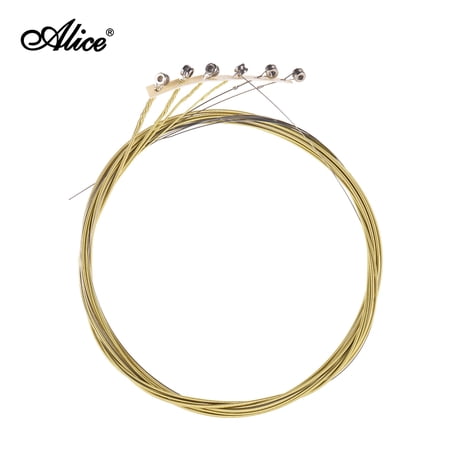 Alice AW430-L Light Acoustic Guitar Strings Set Steel Strings for ...