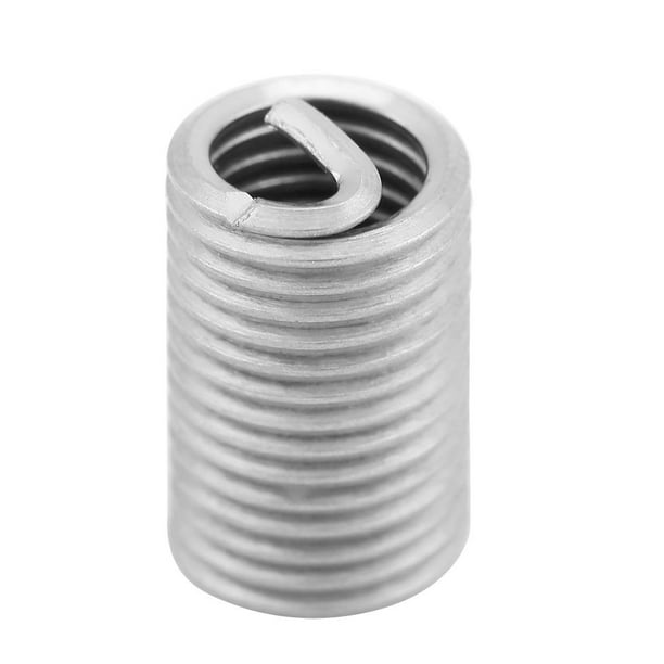 Mgaxyff 50pcs Stainless Steel SS304 Coiled Wire Helical Screw Thread ...