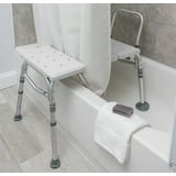 Drive Medical Splash Defense Transfer Bench with Curtain Guard ...