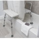 Drive Medical Splash Defense Transfer Bench with Curtain Guard ...