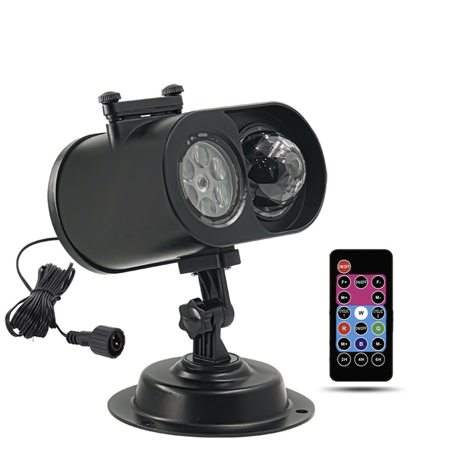 Proyector de luces LED navideñas 2 en 1 con olas del océano y 12 ...