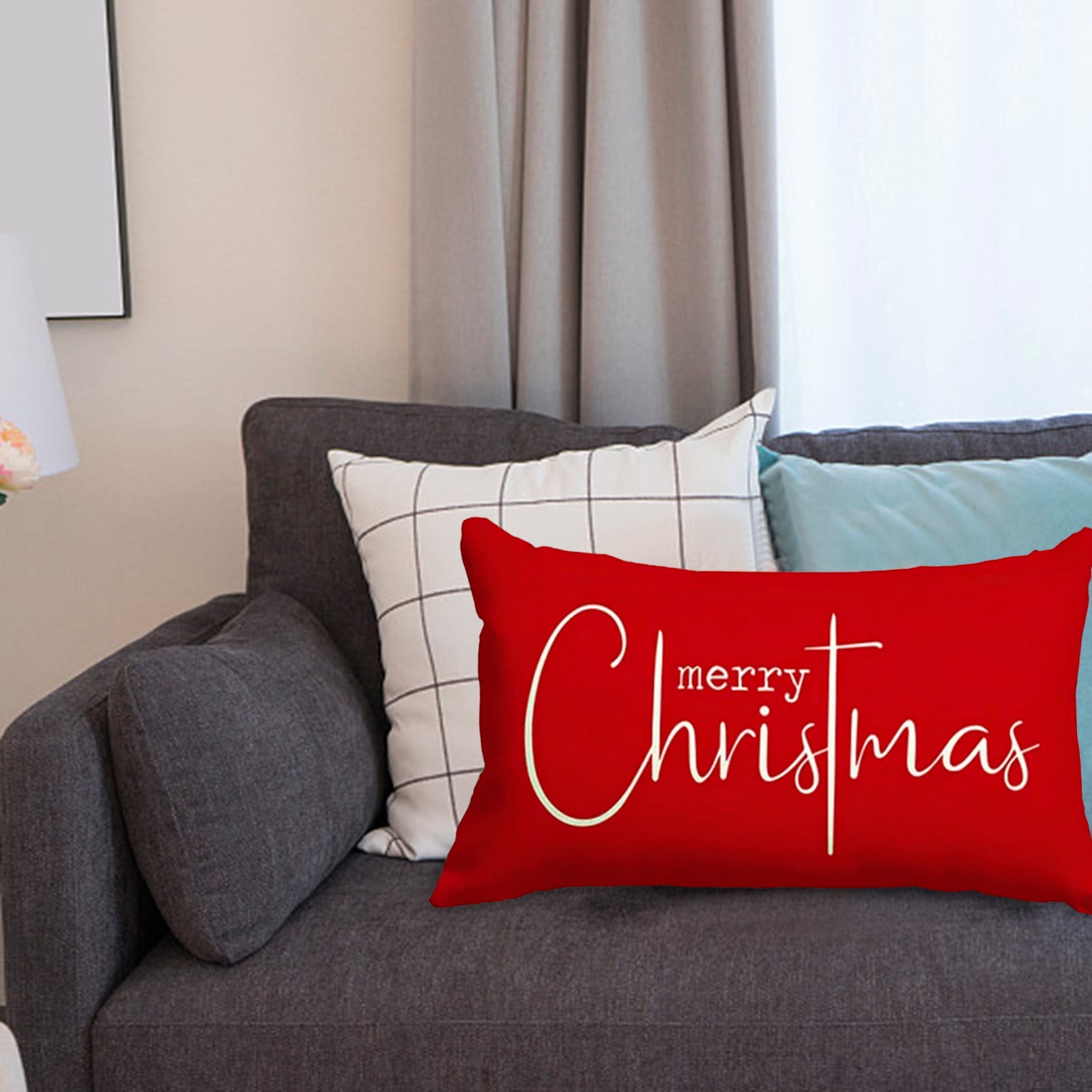 Click here for Riforla Christmas Pillow Covers Merry Christmas Th... prices