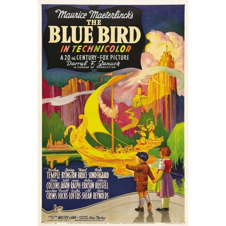 The Blue Bird Poster Art 1940 Tm And Copyright 20Th Century Fox Film ...