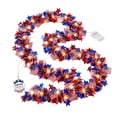 Battery Operated American Flag Fairy Lights Red White Blue with Star ...