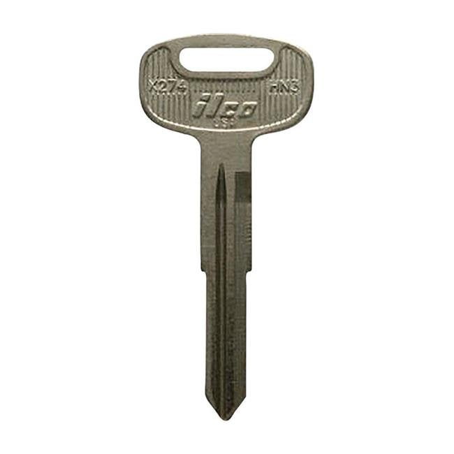 Hillman Automotive Universal Key Blank 2061 HN3 Double Sided for Hino ...