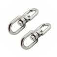 Hanging Swivel Hook Basket Spinners Swing Ended Double Ring Duty Heavy ...