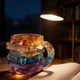 Crystal Book Stack Mug Resin Novelty Drinking Cup With Book Design For ...