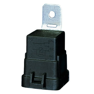 HELLA 007794311 12V 20/40 Amp SPDT RES Relay with Weatherproof Bracket ...