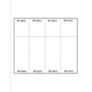 Auction Tickets - 1000 Sheets - Assorted Colors (White) - Walmart.com
