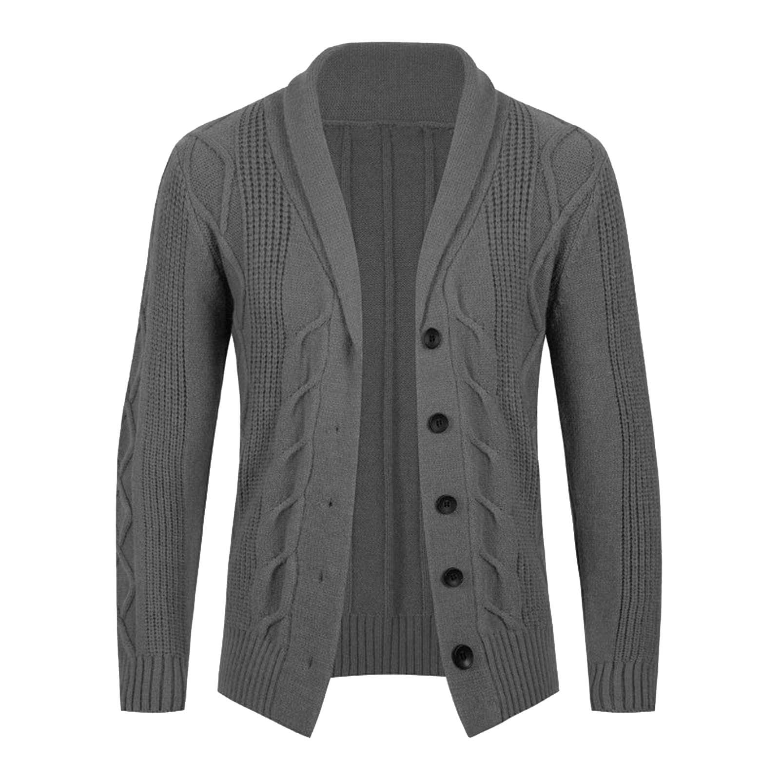 Click here for Lovzfmll Mens Knit Cardigan V-Neck Button Front St... prices