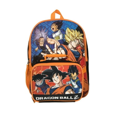 "Dragon Ball Z Goku 16"" Backpack with Gohan, Vegeta, Piccolo, Gotenks ...