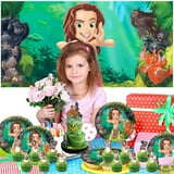 Tarzan Party Supplies Decor Movie Backdrop Plates Banner Background ...