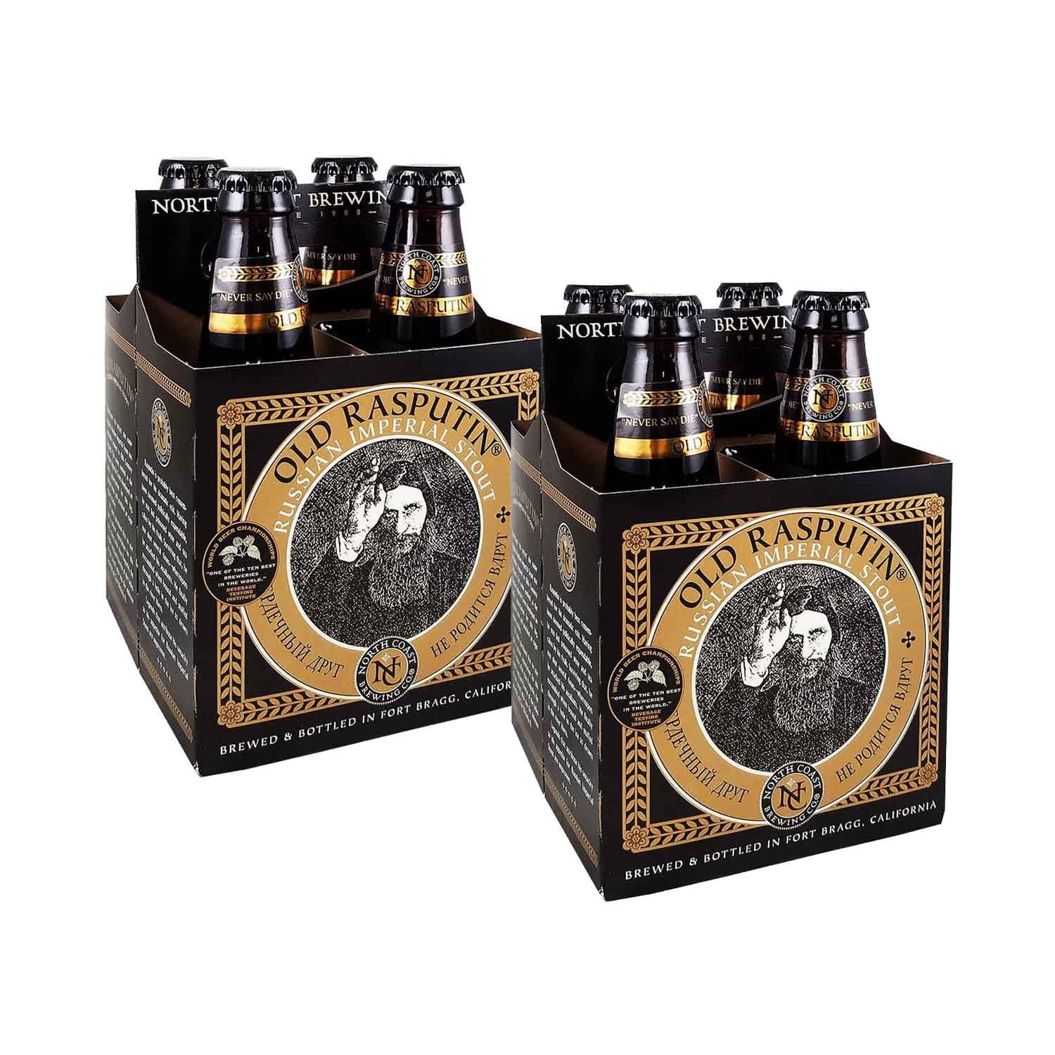 8 Pack cerveza Old Rasputin Russian Imperial Stout OLD RASPUTIN RUSSIAN ...